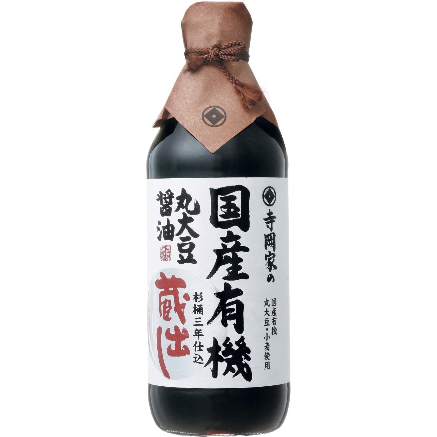 Teraoka Organic Shoyu Japanese Barrel Aged Soy Sauce 500ml – J-CART